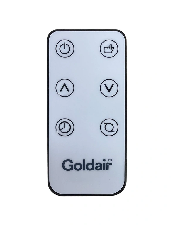 Goldair 44cm 2000W Digital Ceramic Tower Heater w/ Remote Home Heating ... Goldair 44cm 2000W Digital Ceramic Tower Heater w/ Remote Home Heating ...