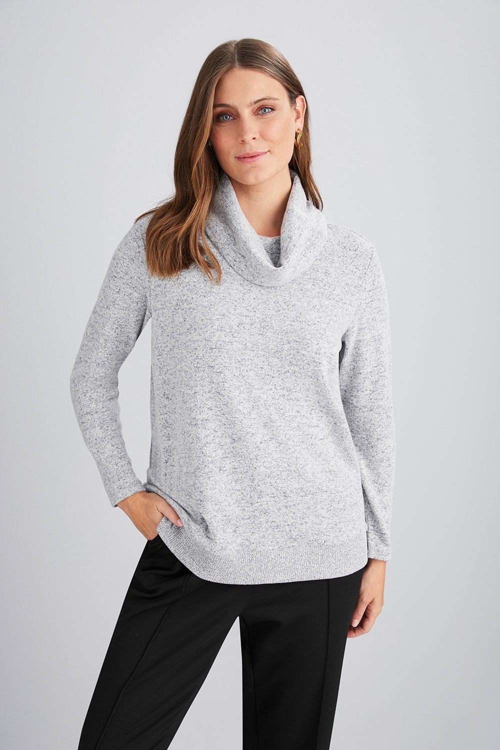 Cowl Neck Top | Beme
